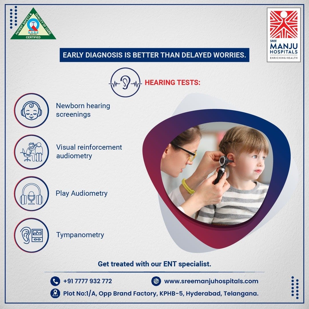 Best ent hospitals in Kukatpally | KPHB | Hyderabad — Sree Manju ...