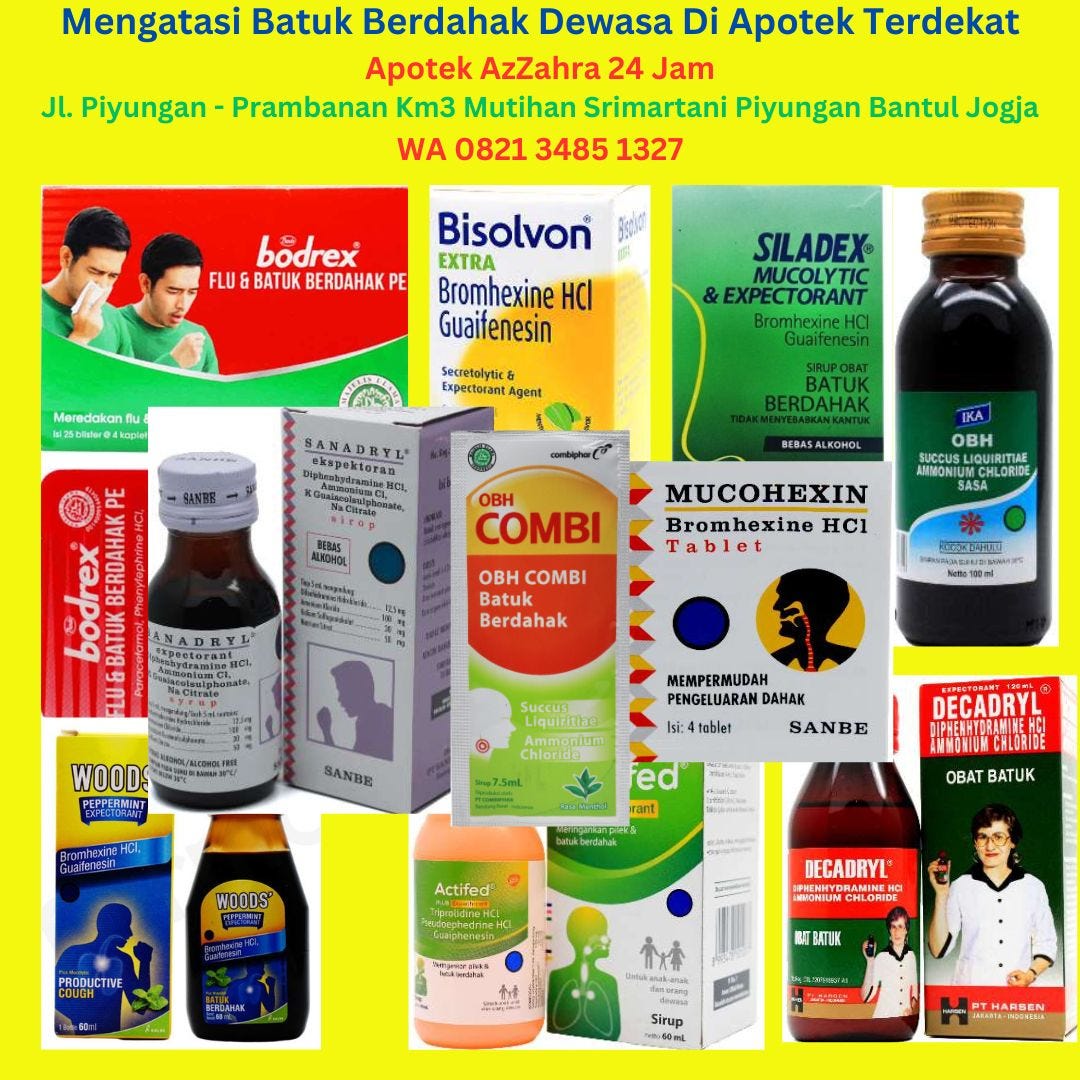Terdekat Cara Mengatasi Batuk Berdahak Dengan Cepat Apotek AzZahra 24 ...