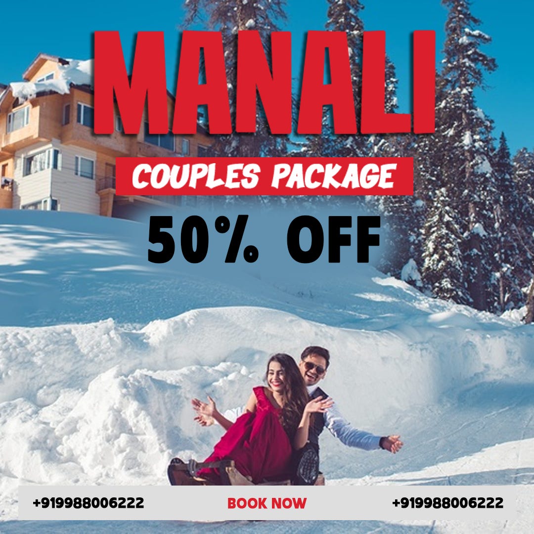Manali Trip Package — Upto 30% Off - Viral Yatra - Medium