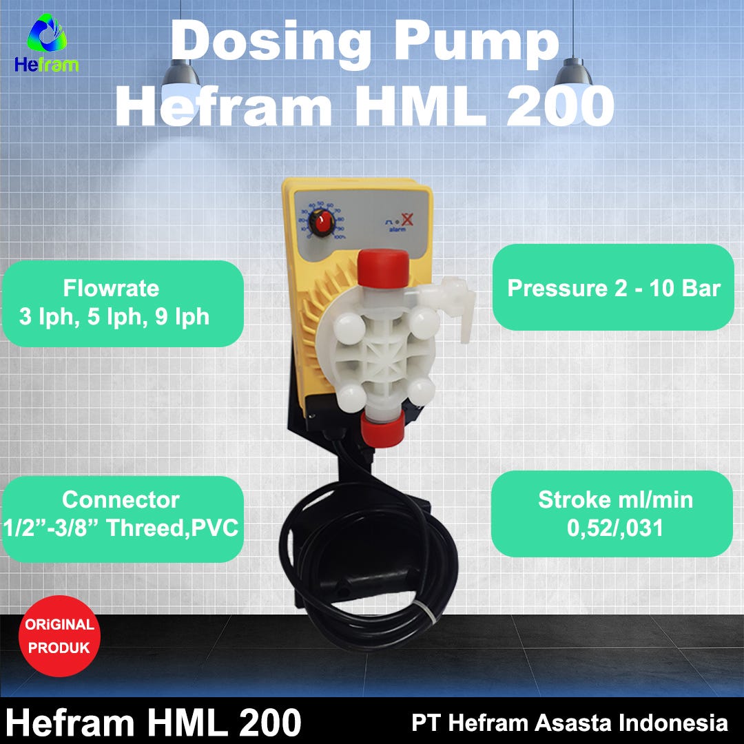 Dosing Pump Harga — Hefram HML 200 - Ikhsanhefram - Medium