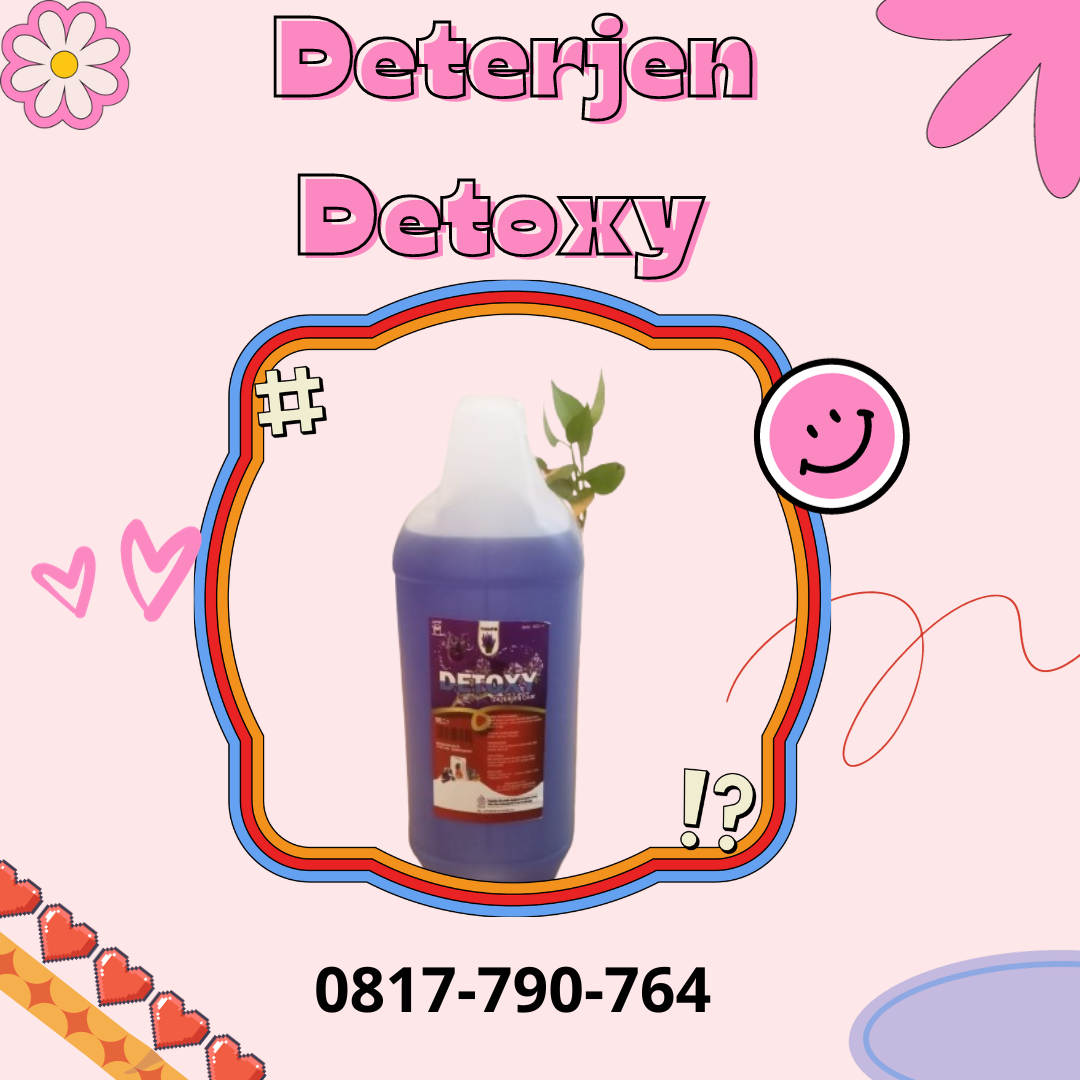 TERBERSIH!!! DETERJEN LIQUID DETOX WA 0817-790-764 Produk yang kita ...