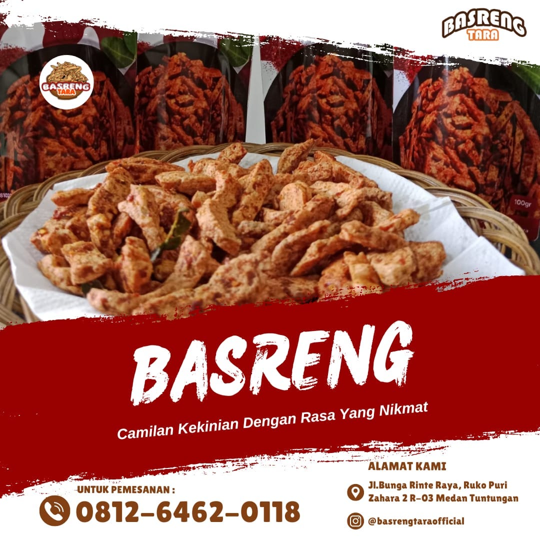 Pesan, WA 0812-6462-0118, Jual Basreng Viral di Medan, BASRENG TARA ...