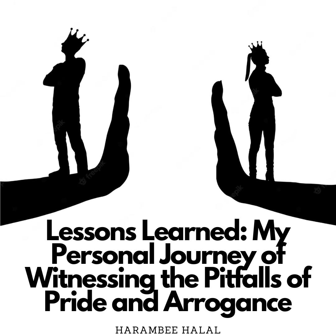 Witnessing the Pitfalls of Pride and Arrogance | by Zubair EQ Chowdhury ...