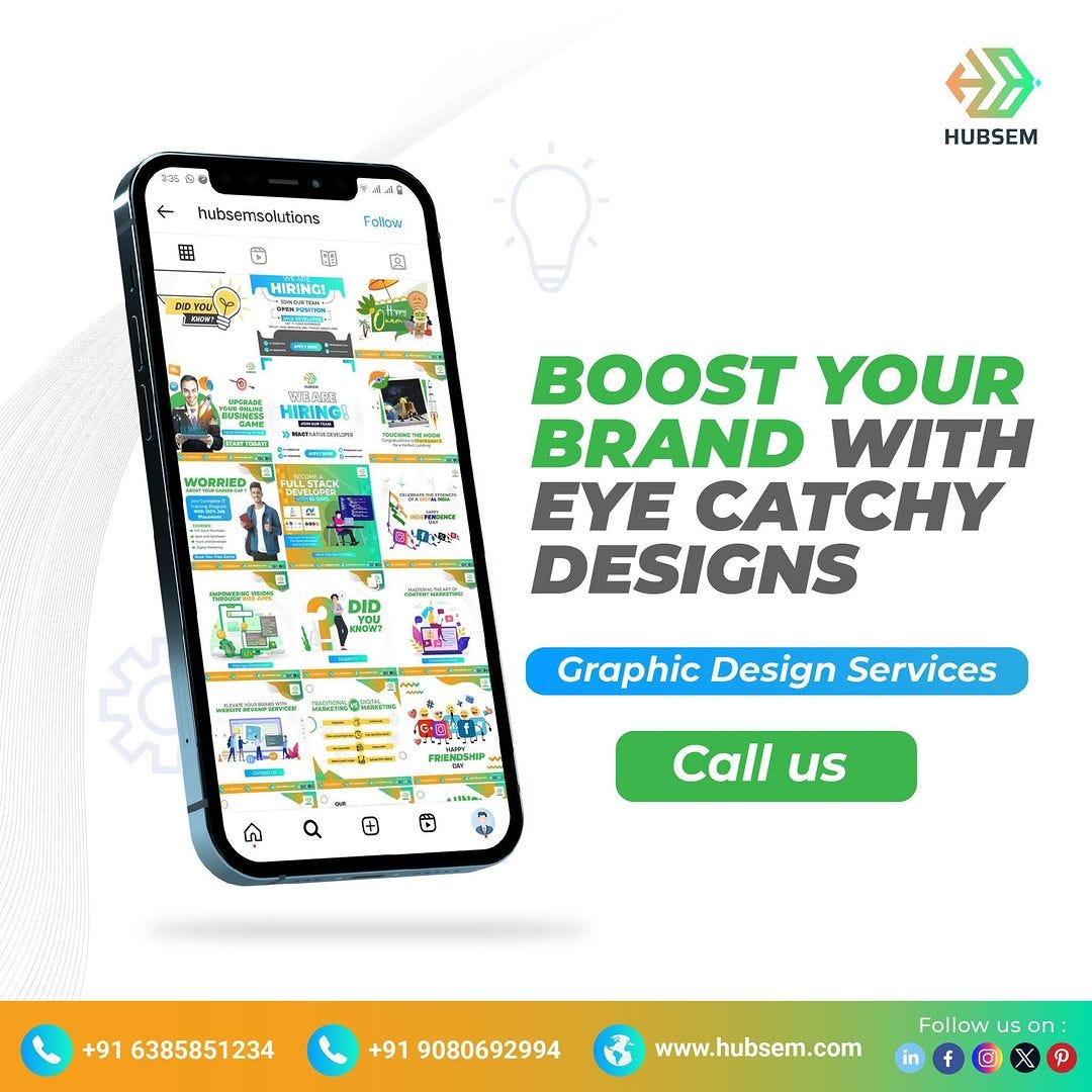 Elevate Your Brand with Top Graphic Designing Company in Chennai | Hubsem Software Solutions ...
