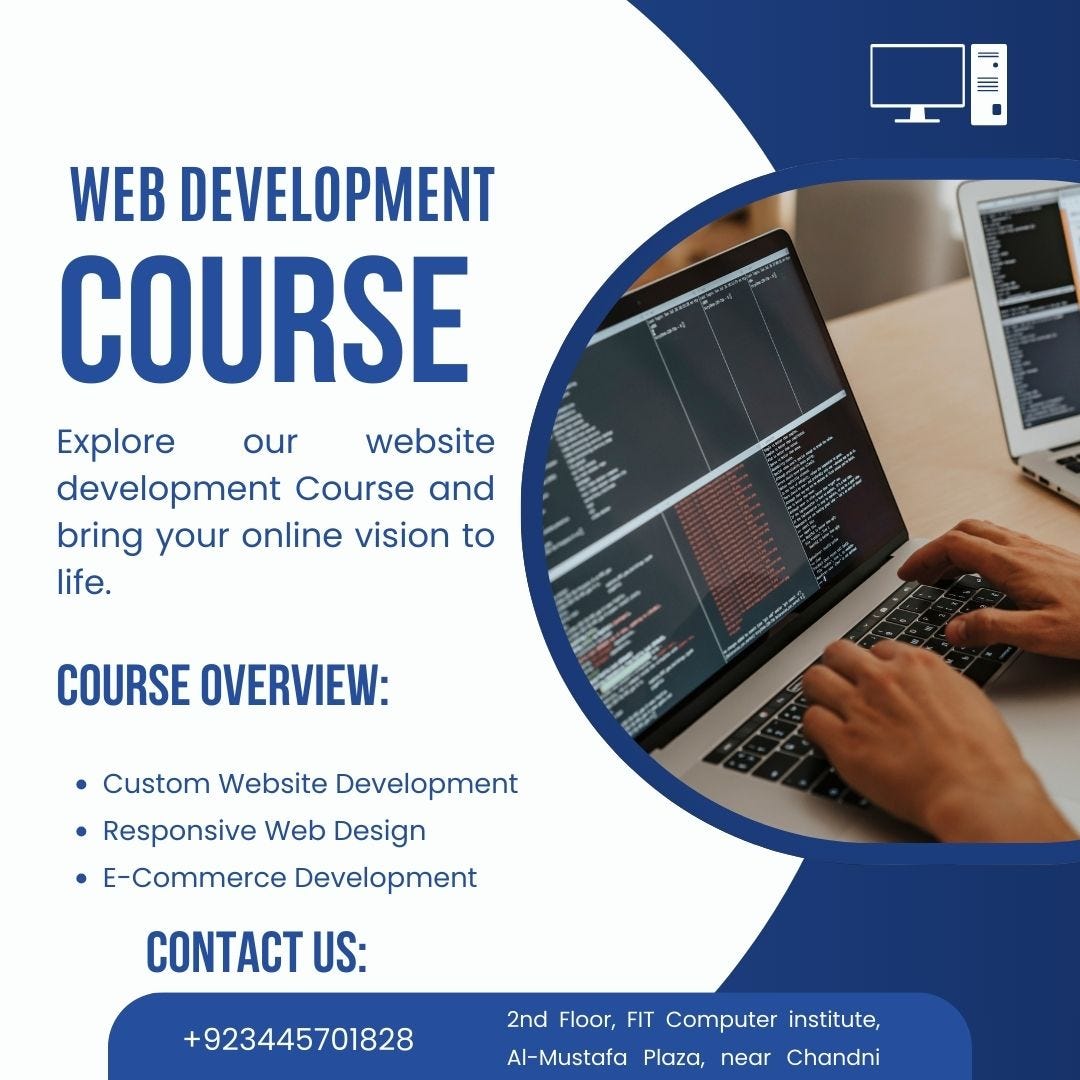 Web Development Course In Rawalpindi & Islamabad | by FIT Computer ...