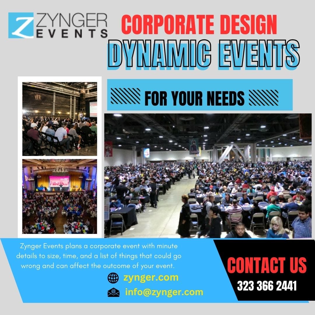 Corporate Design Dynamic Events - Zynger - Medium
