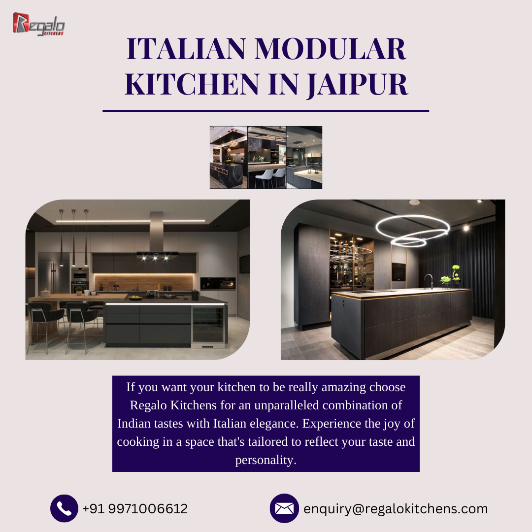 Italian Modular Kitchen In Jaipur | Regalo Kitchens - Regalo Kitchens ...