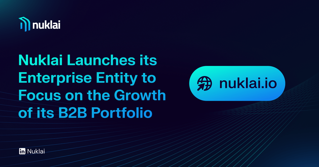 Nuklai lanceert zijn Enterprise-entiteit om zich te concentreren op de ...