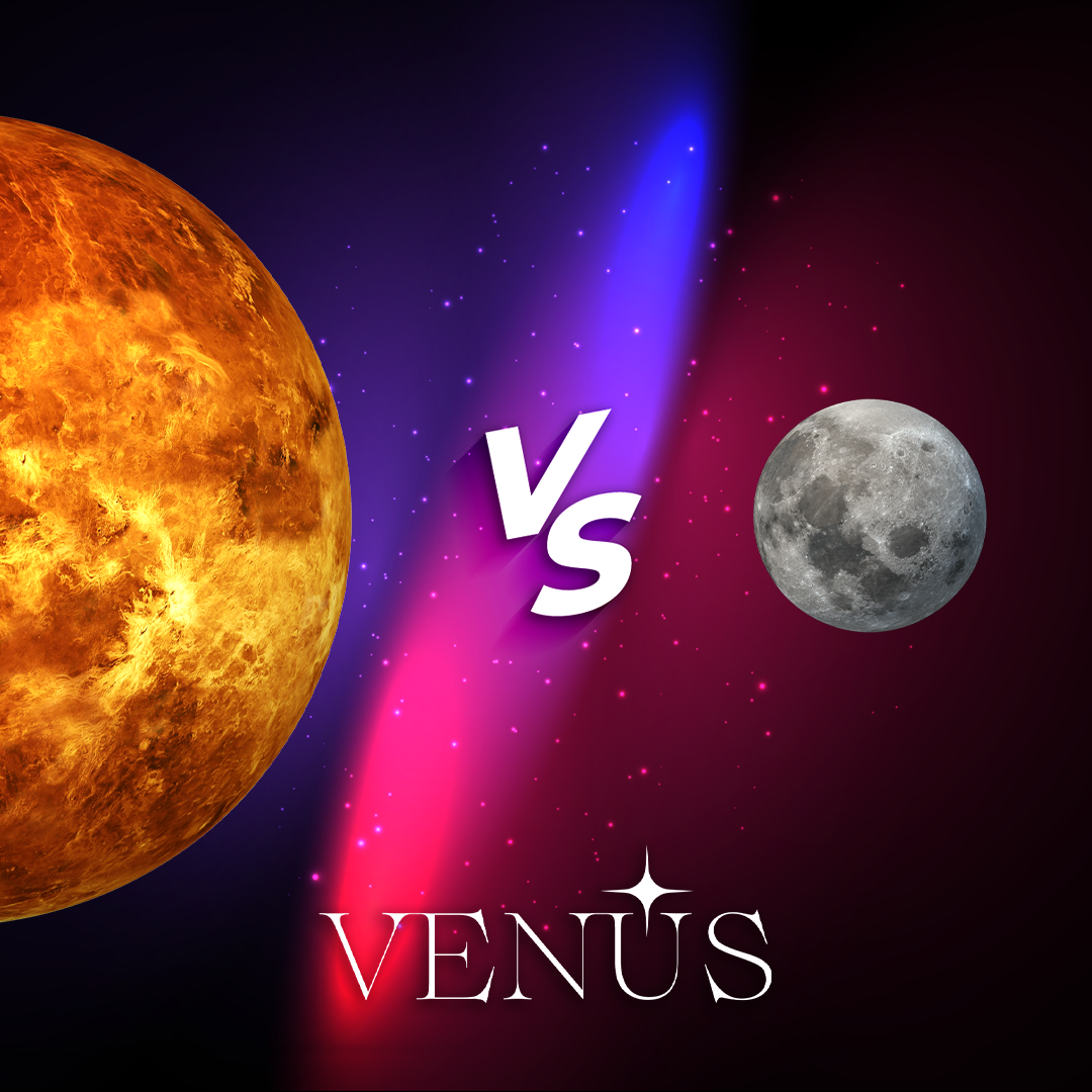 🧚‍♀️ Venus vs Moon 🌙. There are many differences and… | by Venus | Medium