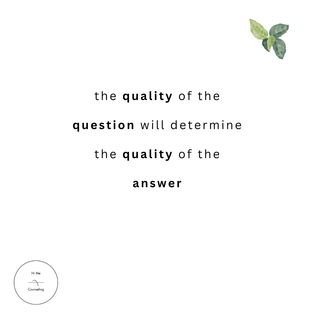 Why You Should Avoid This Three-Word Question | by Hi Me Counseling ...