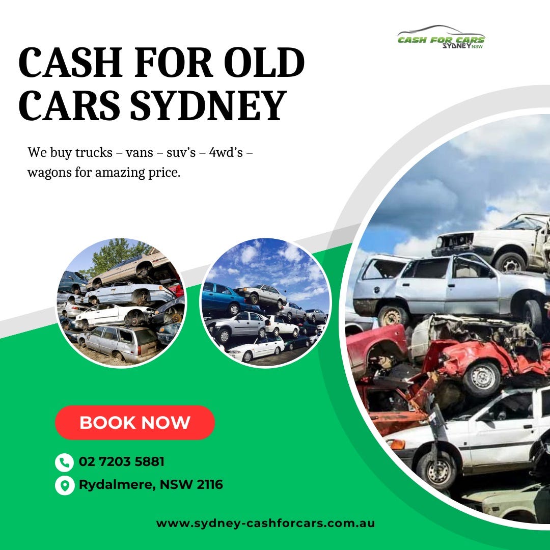 Top Dollar for Your Old Cars in Sydney - Nova Cash For Cars Sydney - Medium