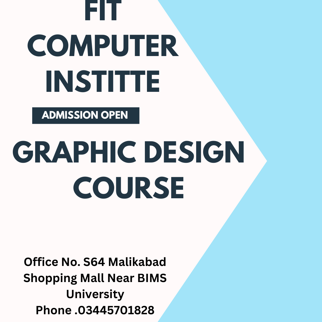 Graphic designing course in Rawalpindi | by FIT Computer institute | Medium