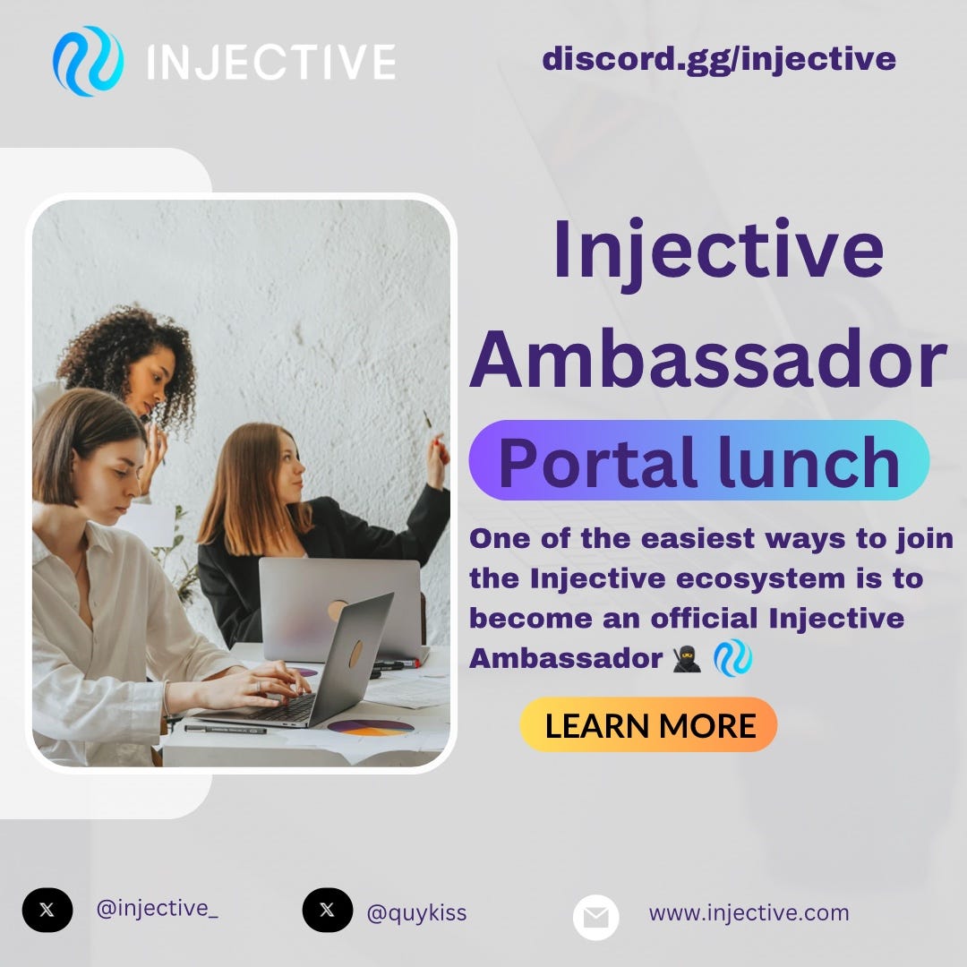Unveiling the Future: Injective Ecosystem Launches Ninja Ambassador ...