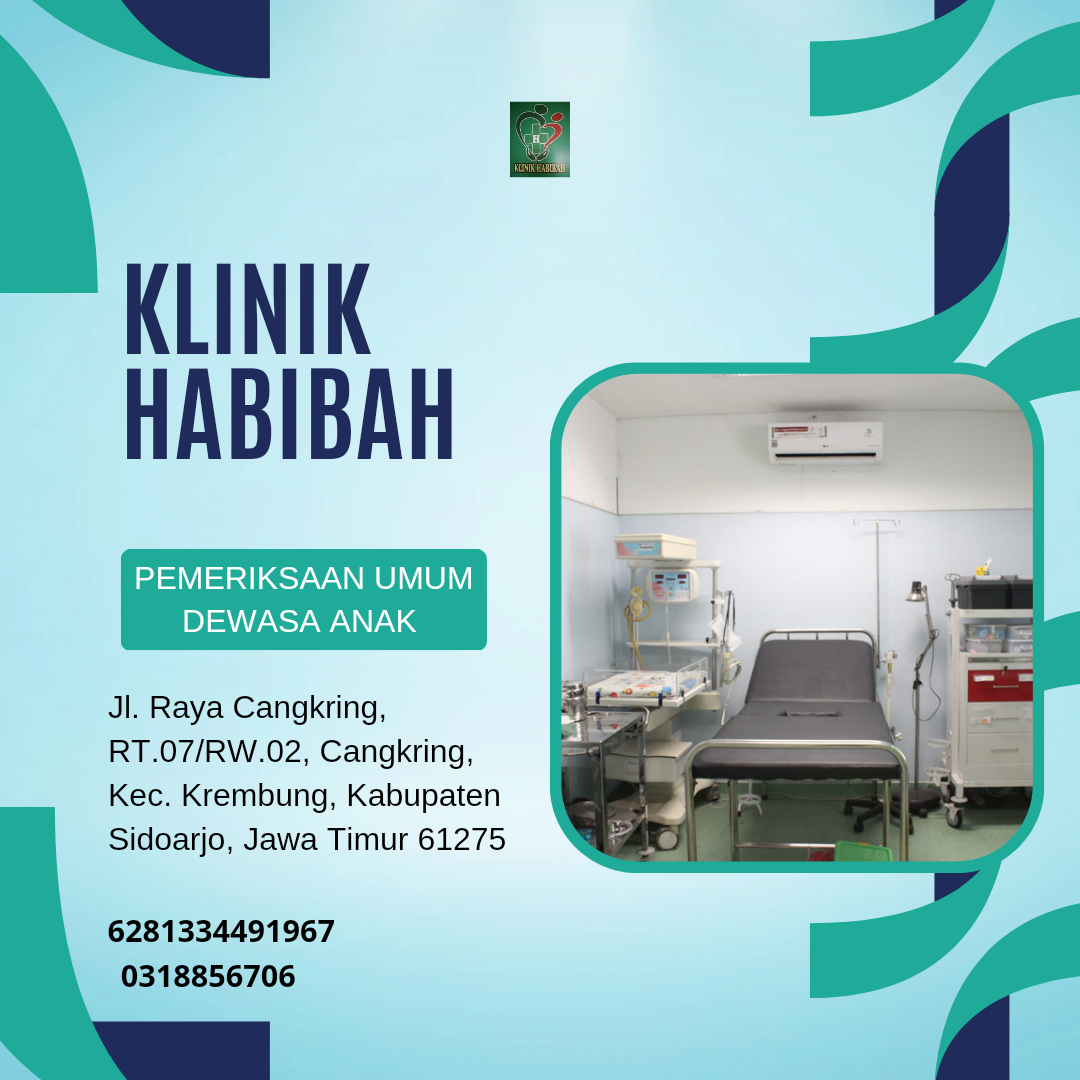 FASILITAS LENGKAP, wa 0813-3449-1967, Pemeriksaan fisik Apa Saja Klinik Habibah Krembung Klik ...