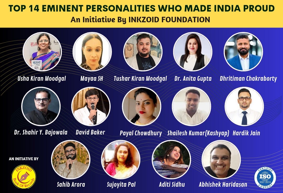 Top 14 Eminent Personalities Who Made India Proud ft INKZOID. | by DWI Media News Network | Medium