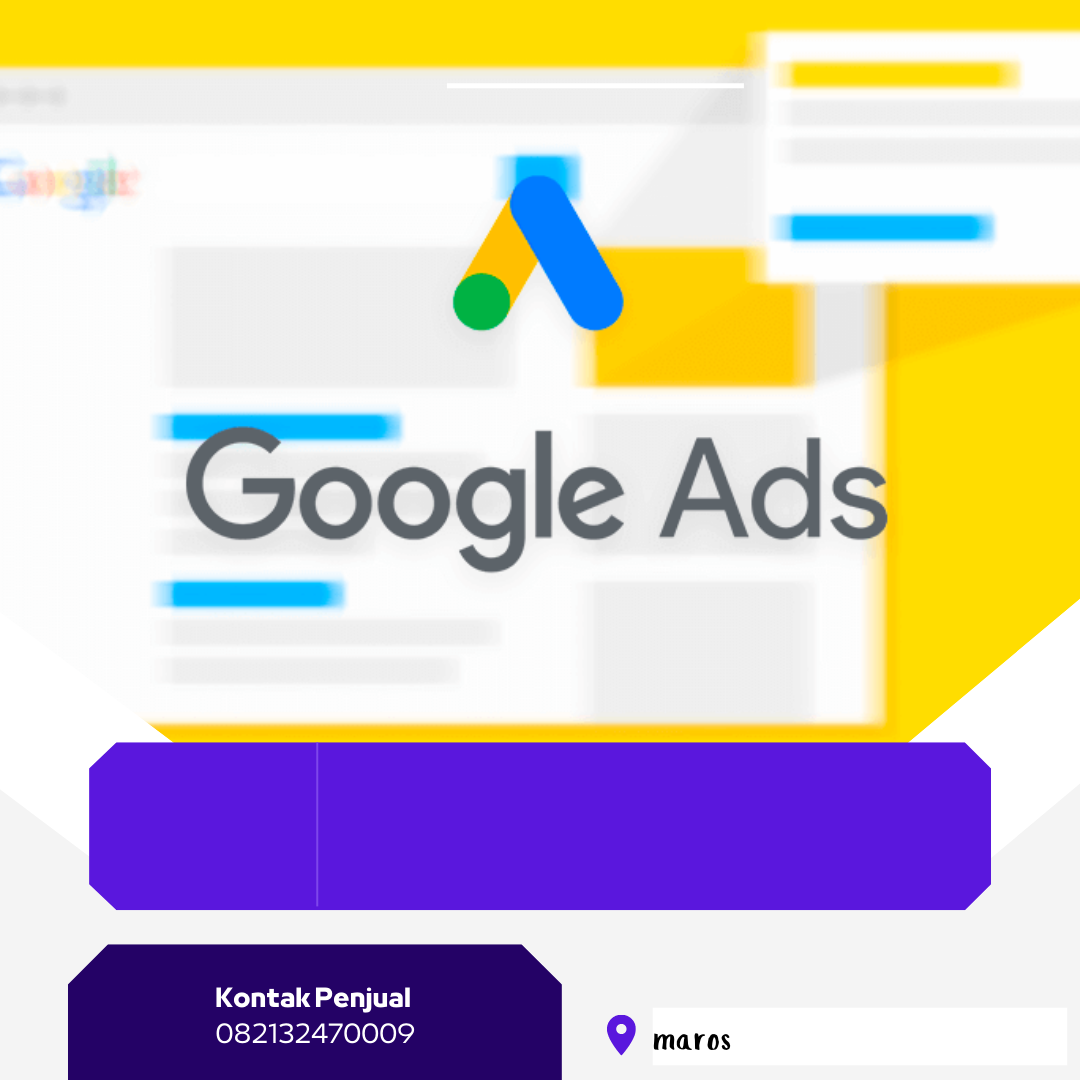 Jasa Iklan Google Ads Marros 0821–3274–0009 | by seva 1 | Medium
