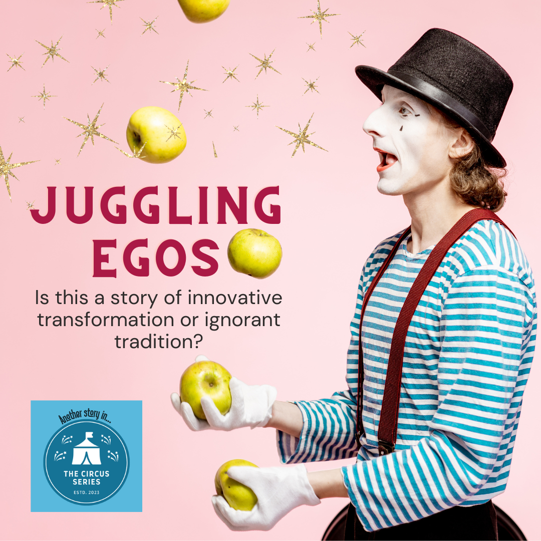 Juggling Egos. Is this a story of innovative… | by Belinda Tobin | The ...