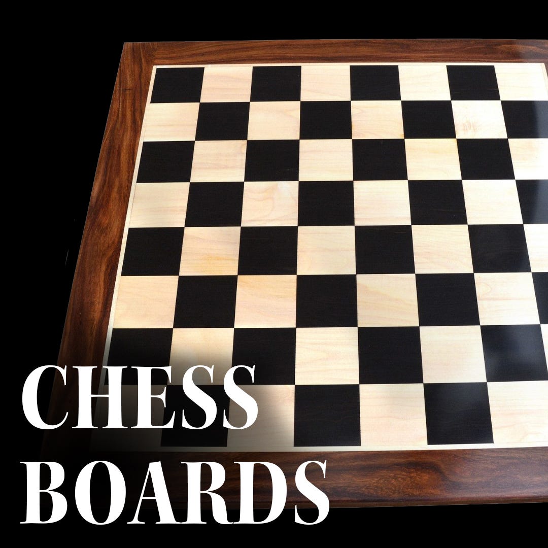 High-Quality Wooden Chess Board Now Available Online - Mark Brio - Medium