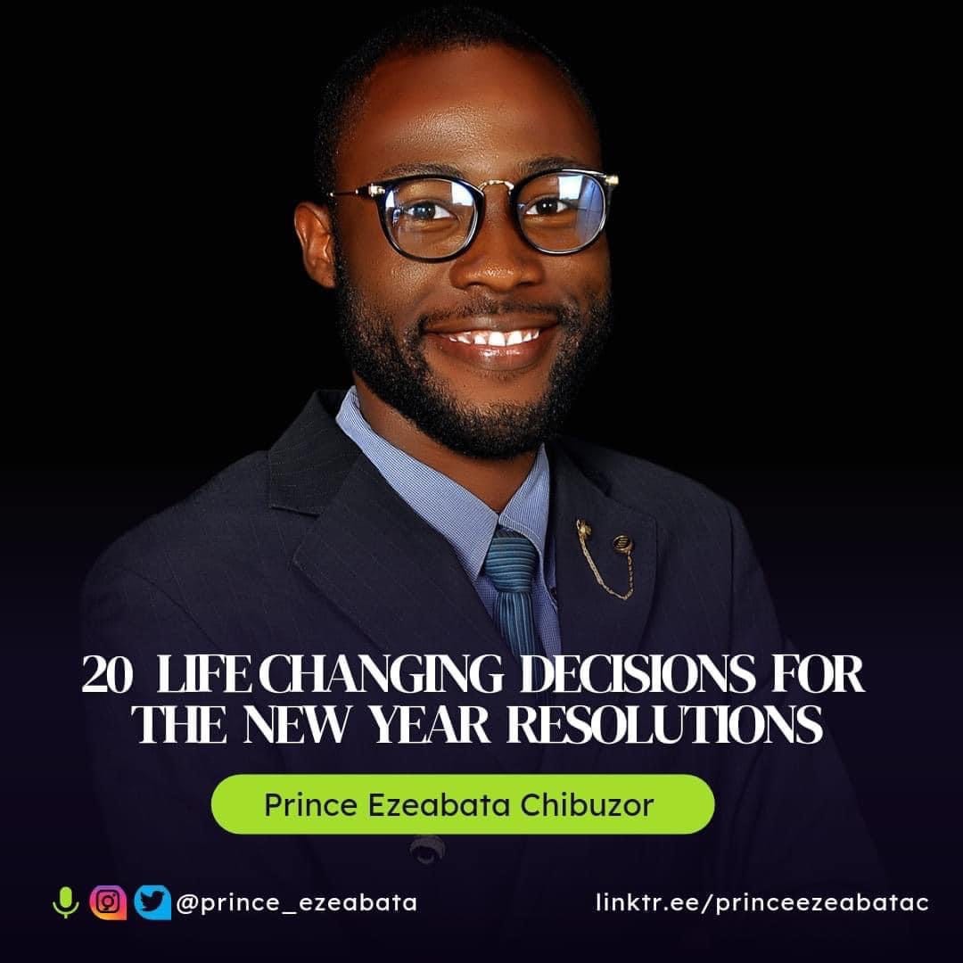 𝟐𝟎 𝐋𝐈𝐅𝐄 𝐂𝐇𝐀𝐍𝐆𝐈𝐍𝐆 𝐃𝐄𝐂𝐈𝐒𝐈𝐎𝐍𝐒 𝐅𝐎𝐑 𝐓𝐇𝐄 𝐍𝐄𝗪 𝐘𝐄𝐀𝐑 𝐑𝐄𝐒𝐎𝐋𝐔𝐓𝐈𝐎𝐍𝐒.⁣ | by Prince Ezeabata Chibuzor | Dec ...