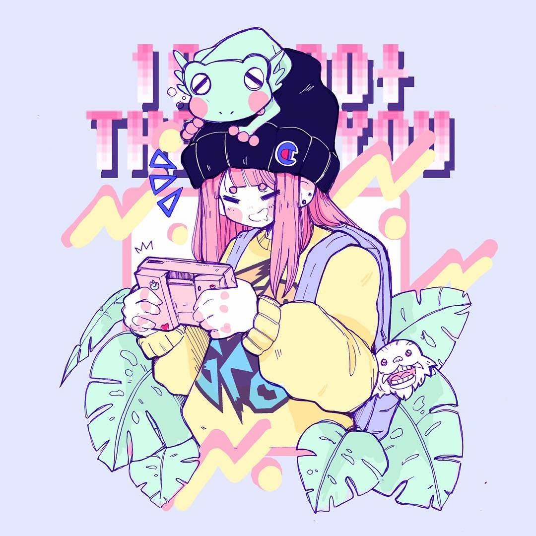 Old school and Asian styled. Crisalys ia an artist from Chile. She ...