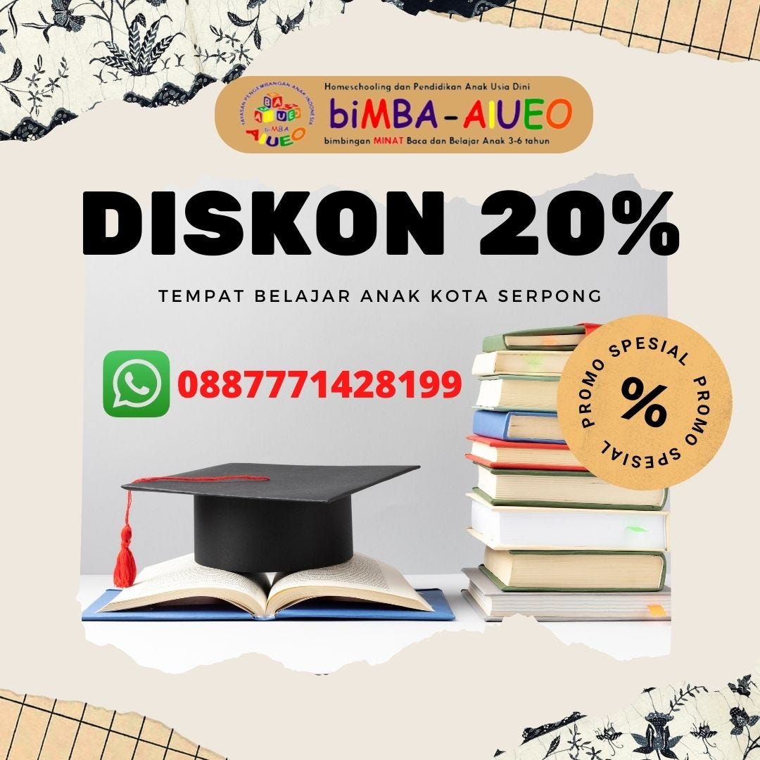 TERDEKAT, Call 0877-7142-8199, Tempat Belajar Anak Serpong bIMBA AIUEO Rawa Buntu ...