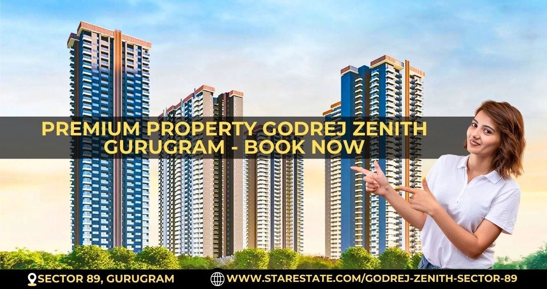 Luxury 2, 3 & 4 BHK Apartments At Godrej Zenith Gurgaon | by Best ...