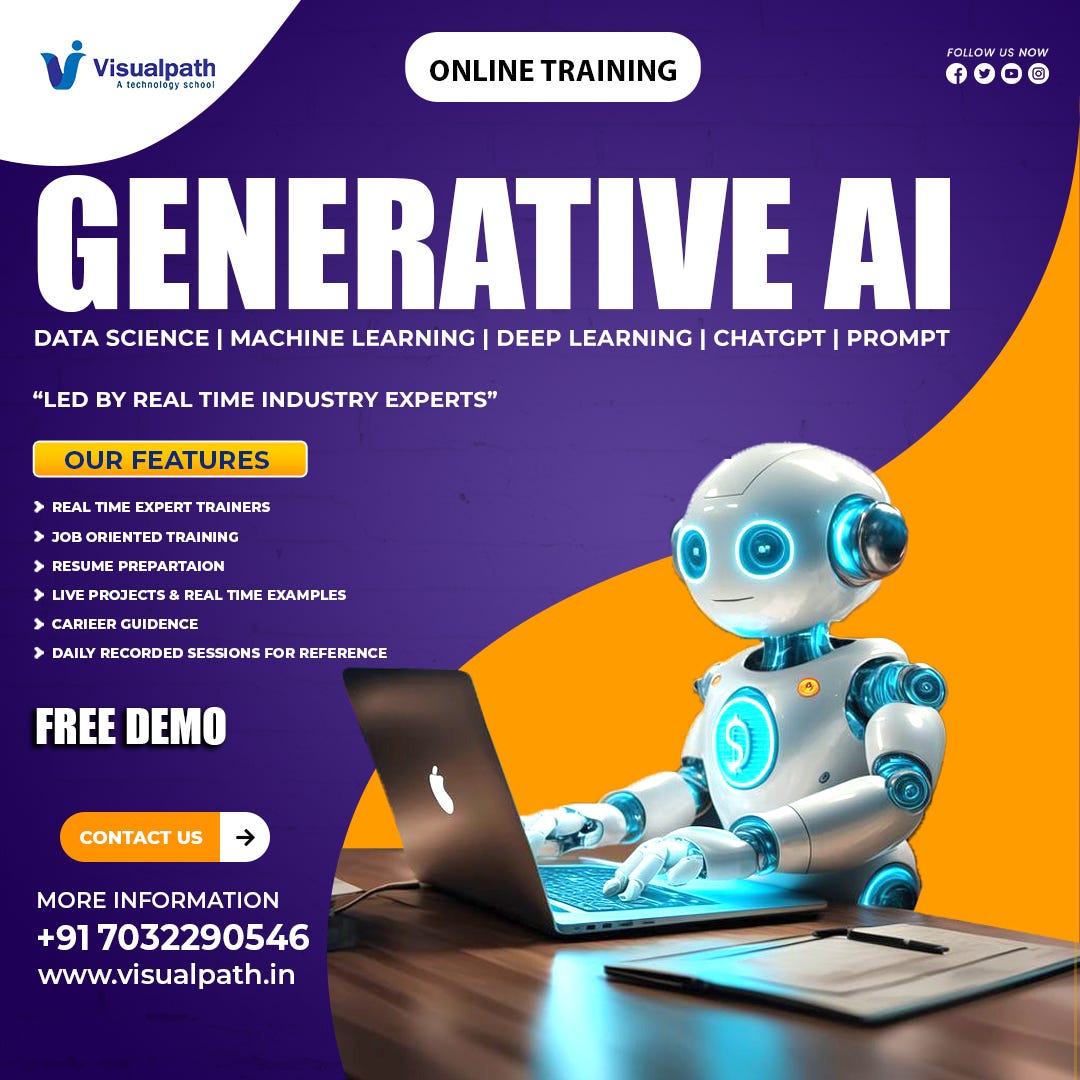 Generative AI Training in Hyderabad | GenAI Training - Anika Sharma ...