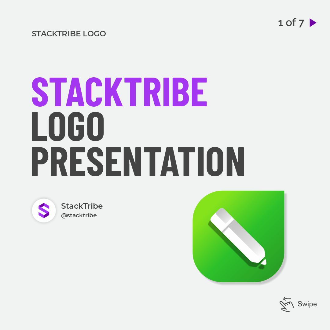 🚩 StackTribe Logo Presentation - StackTribe - Medium