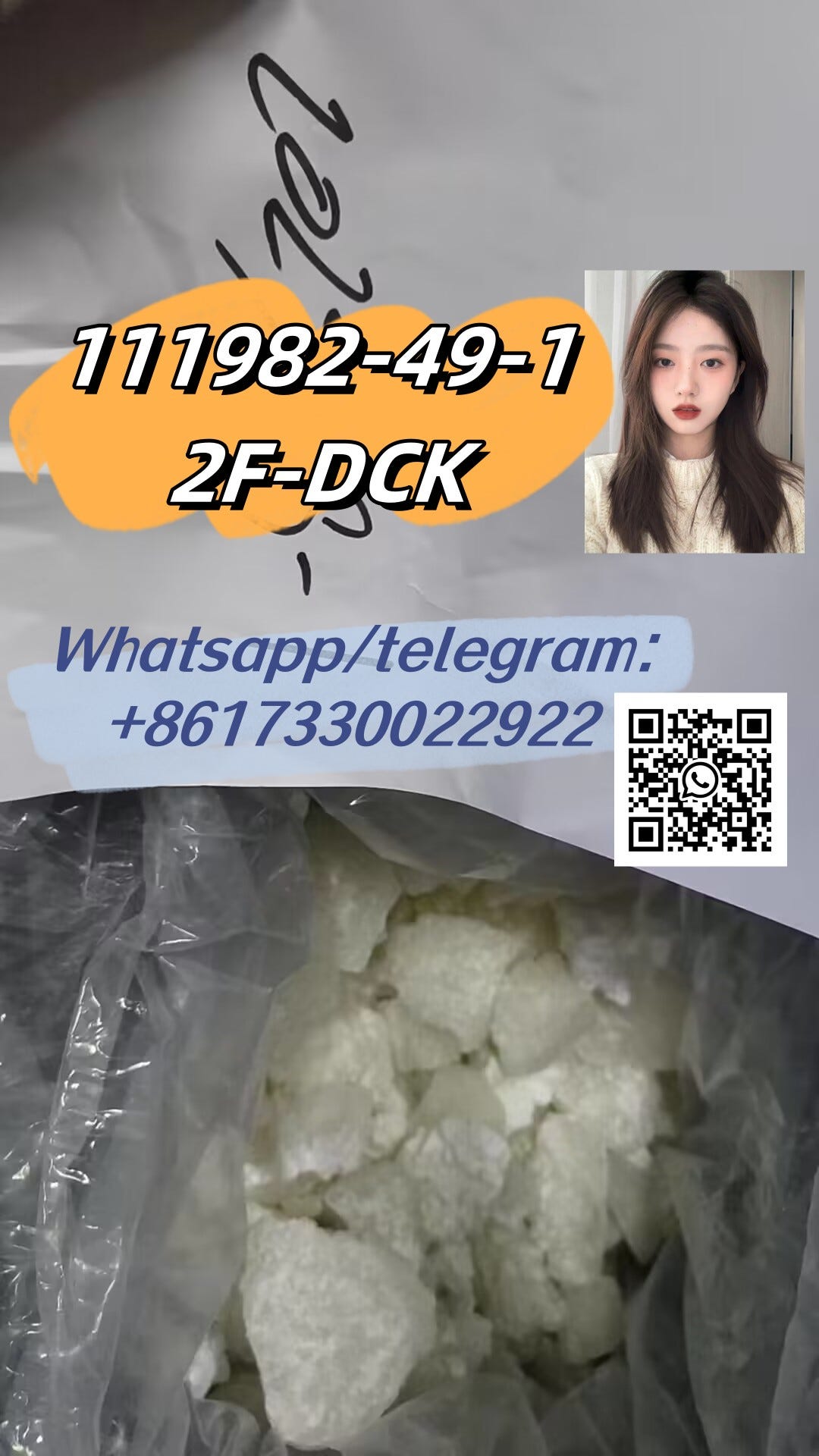 cas 111982–49-1 2F-DCK 100% safe delivery! - Zhaoashley - Medium