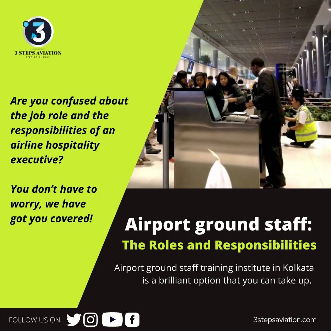 Airport ground staff: The Roles and Responsibilities | by 3step ...