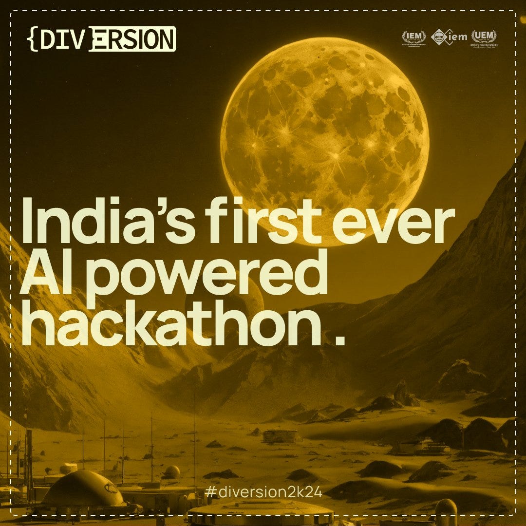 Unlocking Diversion 2k24: A Sneak Peek into India’s First AI-Powered Hackathon | by Arghya ...