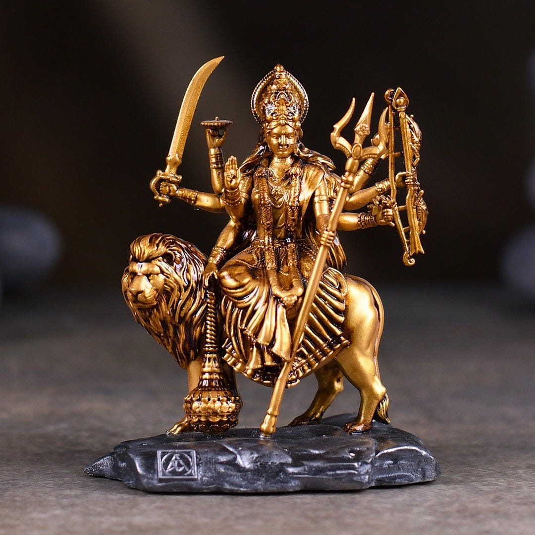 Durga Mata Ki Murti: A Symbol of Divine Power and Protection | by Jack ...