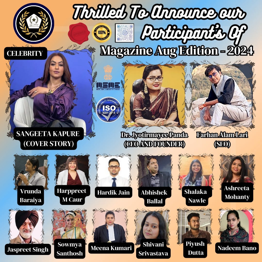 JJ Crowns August 2024 Edition: Celebrating Stardom, Talent, and ...