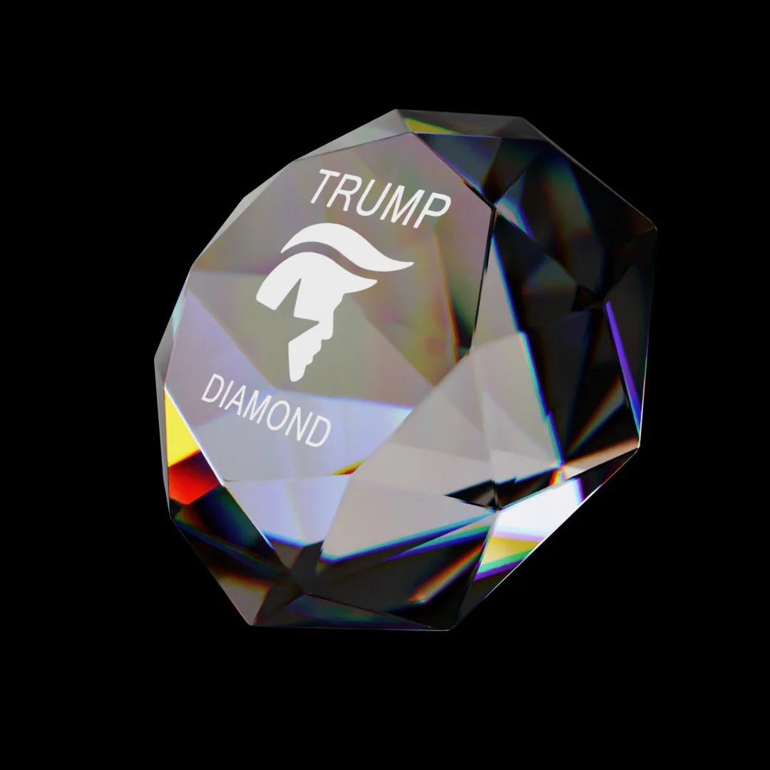 Unveiling the Trump Diamond: A Jewel for True Patriots | by Chinglen ...