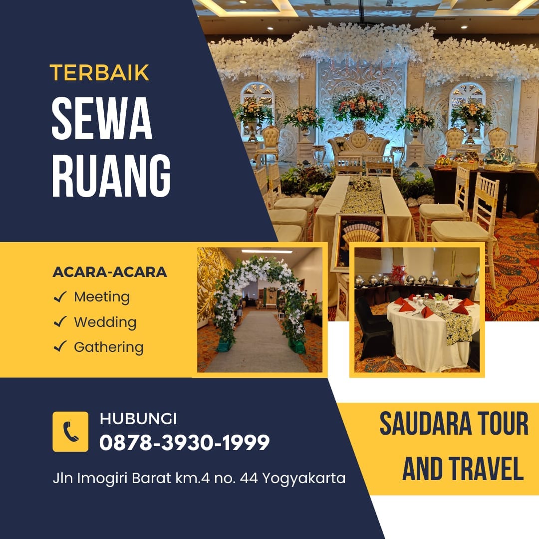 TERBAIK, WA 0878–3930–1999, Sewa Ruang Acara Jogja, Penyewaan Ruang ...