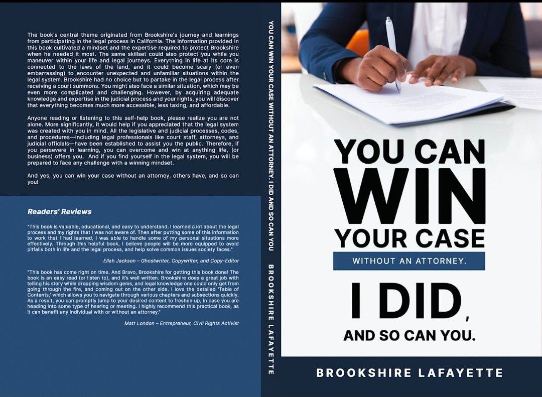 YOU CAN WIN YOUR CASE WITHOUT AN ATTORNEY. I DID, AND SO CAN YOU ...