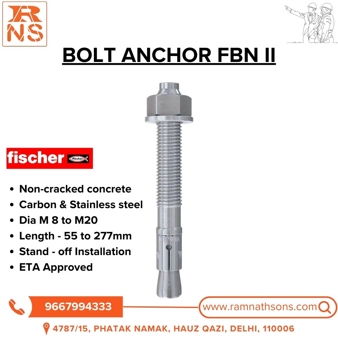 BOLT ANCHOR FBN II - Ram Nath And Sons - Medium