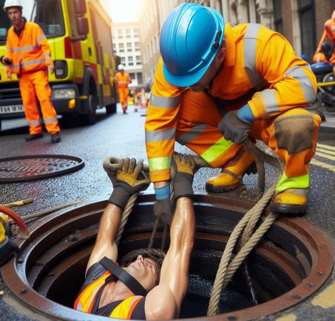 My Brother Survived Being Trapped in a Manhole for Over an Hour | by ...