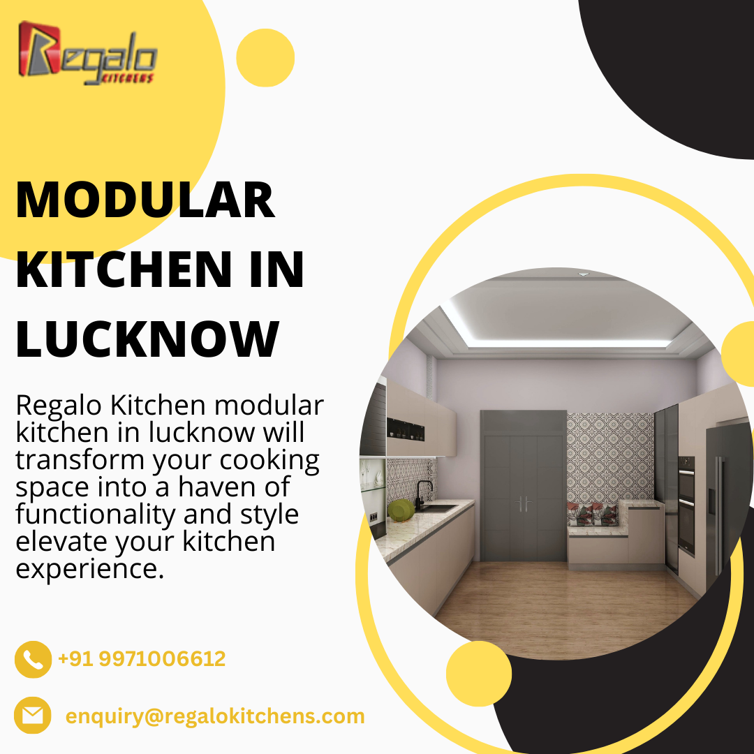 Modular Kitchen in Lucknow - Kitchen Design - Medium