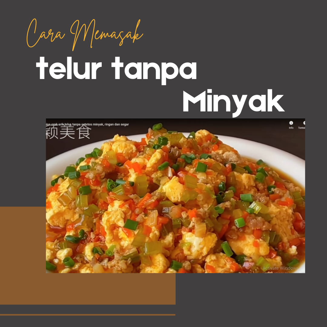 Cara Memasak Telur Enak Tanpa Minyak | by Lautandisplay | Medium