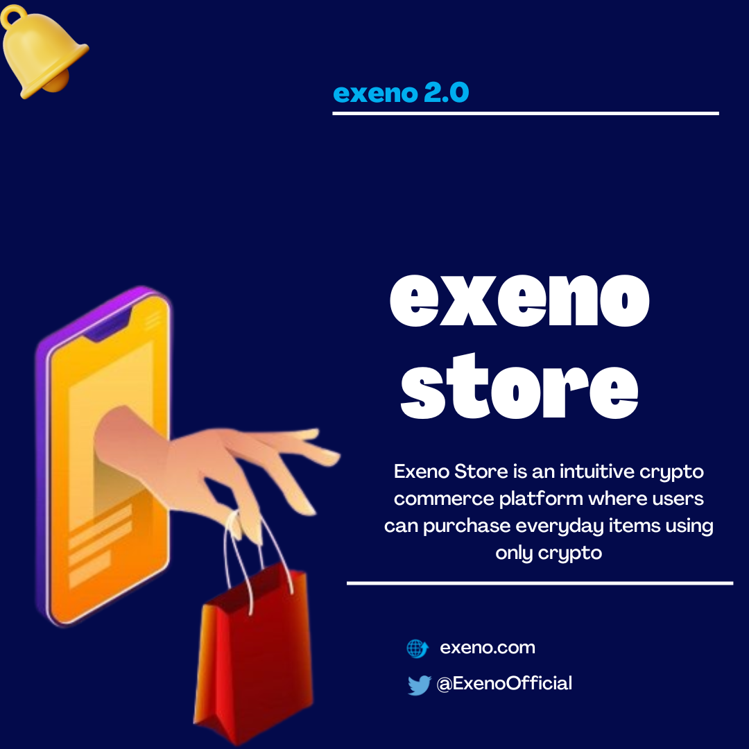exeno: Crypto Commerce Platform. We know that E-commerce (electronic… | by Dee Dominic | Medium