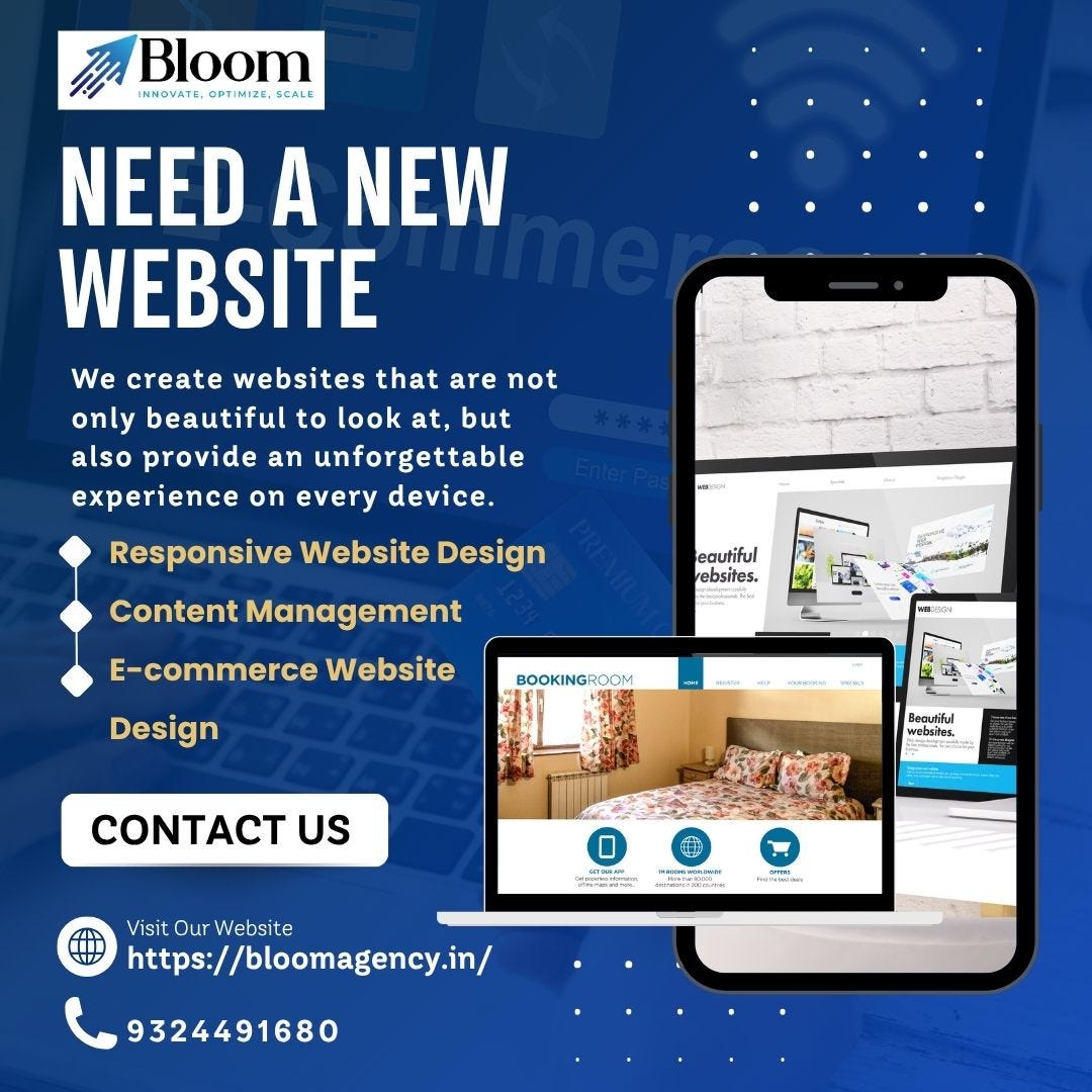 Bloom Agency: Redefining Web Design Excellence in Mumbai | by Neetugw ...