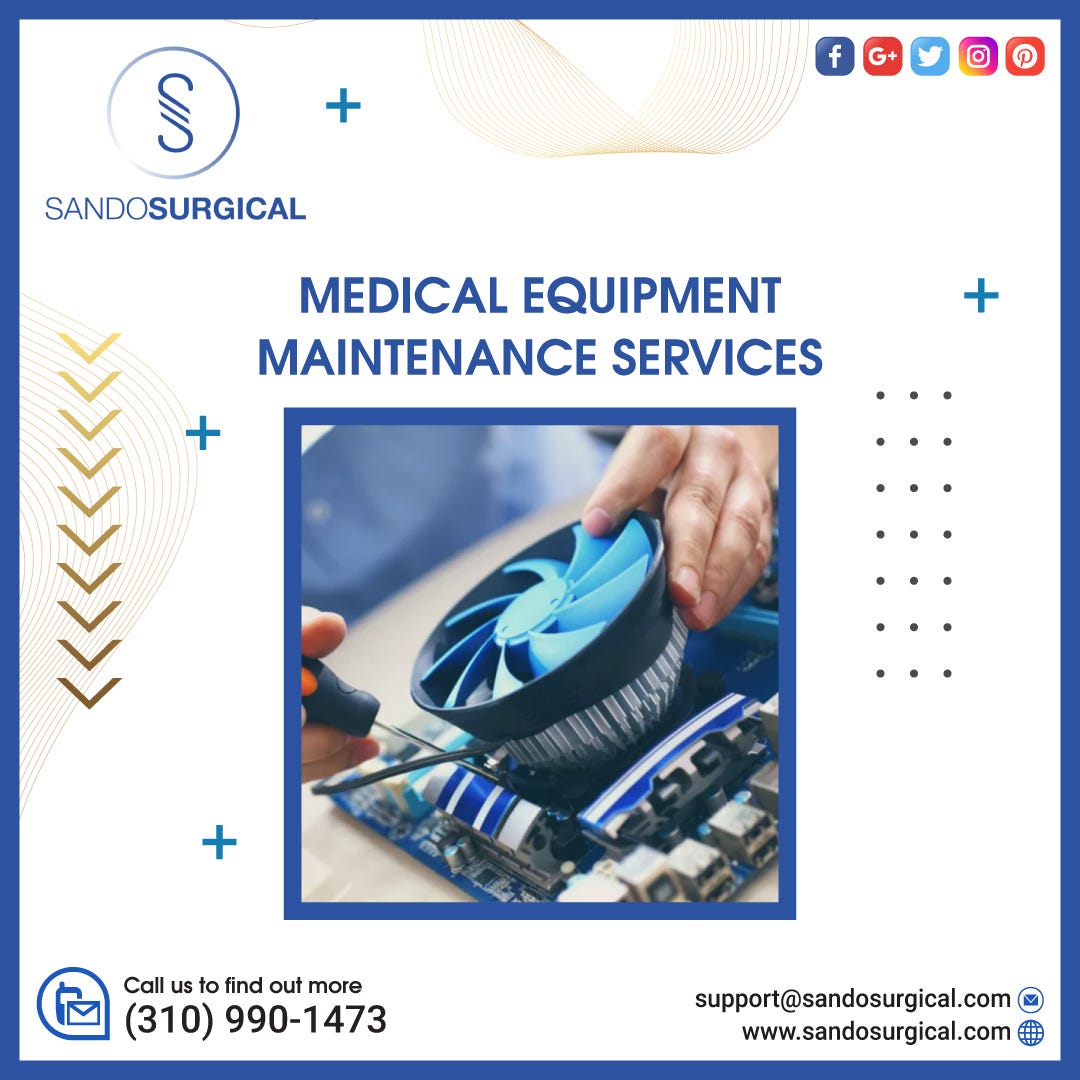 Medical Equipment Services and Repairs - Sando Surgical - Medium