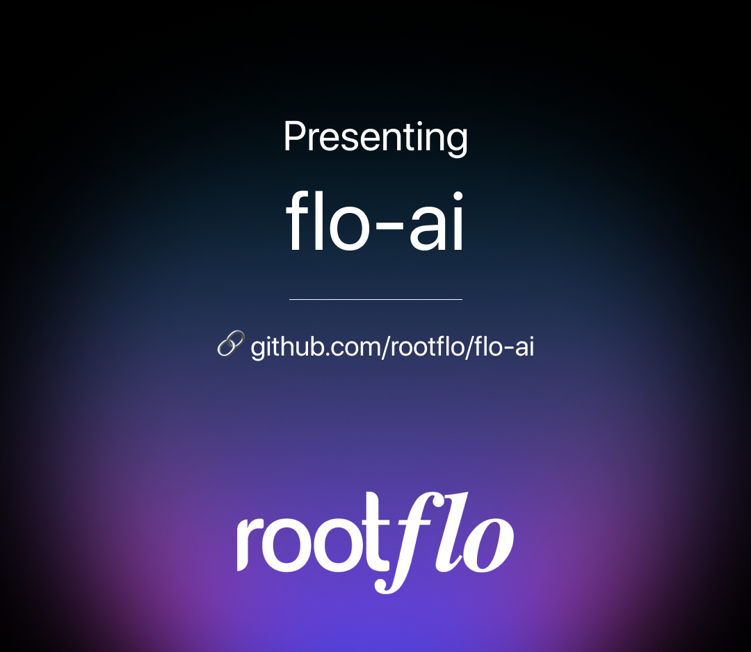 Flo: 🔥🔥🔥 Simple way to create composable AI agents | by Vishnu Satis ...