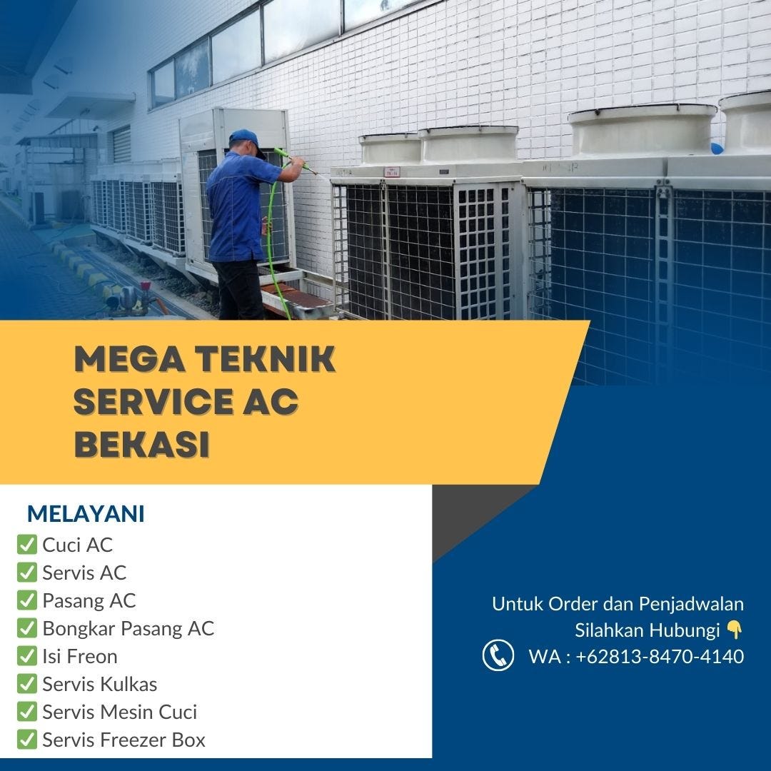 Cuci AC Jati Bening Baru +6281384704140 - Service AC Bekasi - Medium