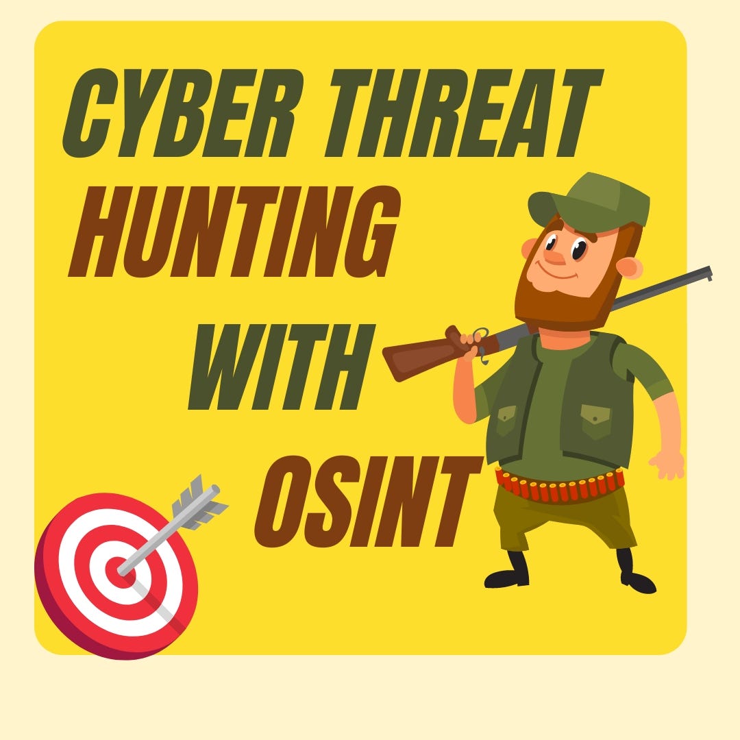 Hunting Cyber Threats with OSINT. The internet can feel like a shady… | by Borhan413 ...
