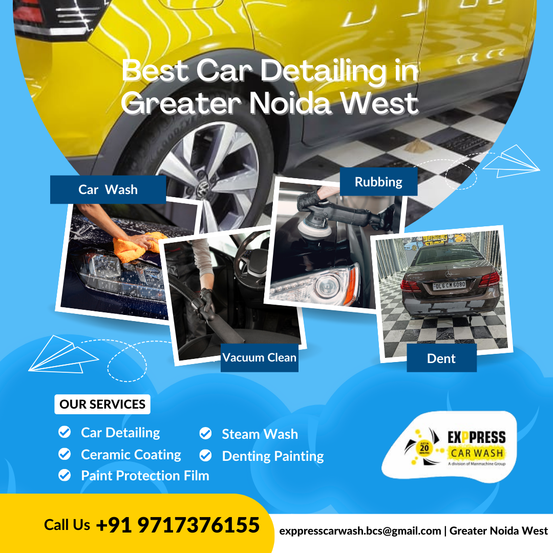 Best Car Detailing in Greater Noida West - Exppress Car Wash (Bright Car Spa) - Medium