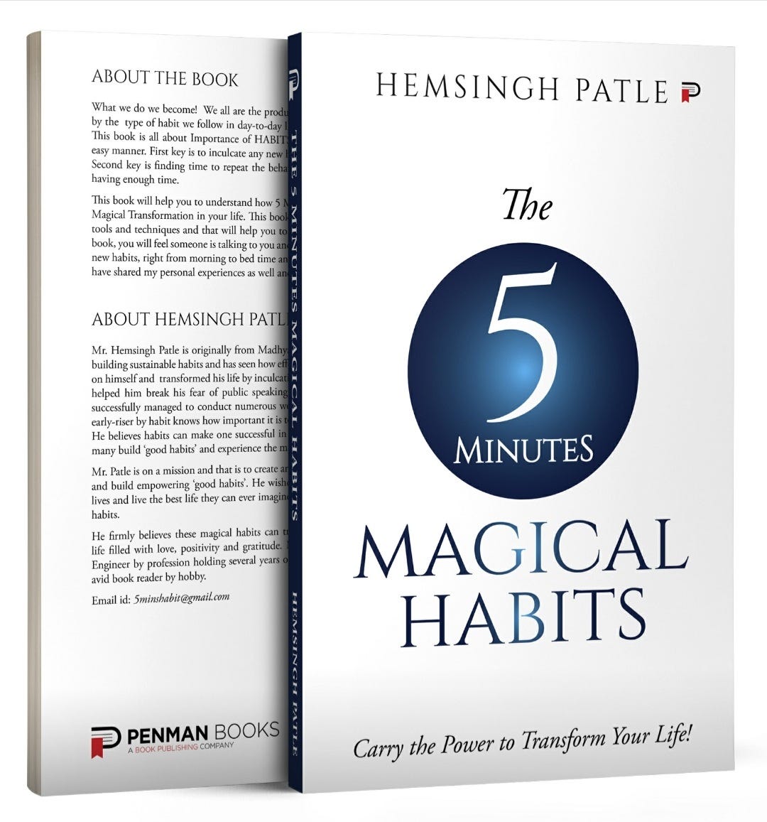 Why 5 Minutes Magical Habits?. This book is written by the author… | by ...
