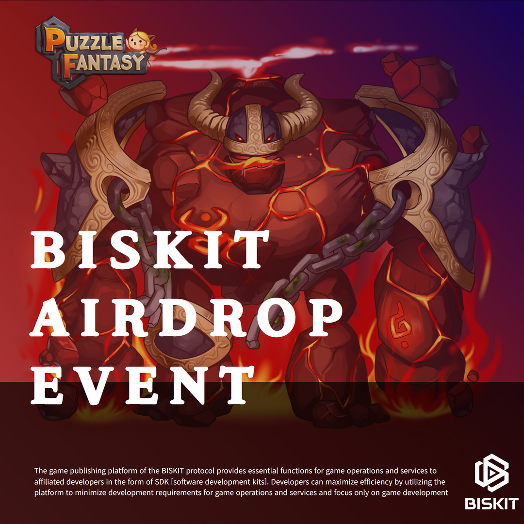 First Event: BISKIT AirDrop Event - BISKIT - Medium