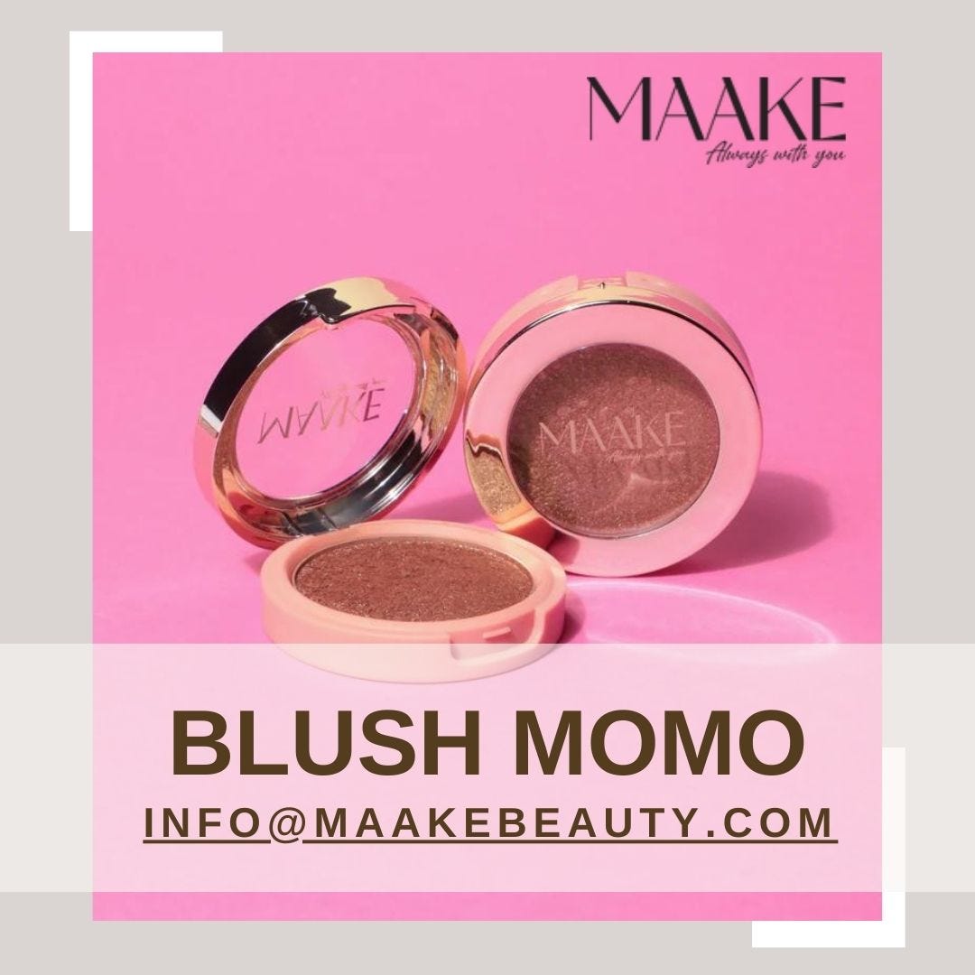 Radiant Glow: Introducing Blush Momo by MAAKE Beauty - MAAKE Beauty - Medium